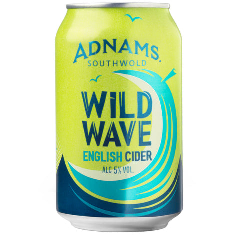 Adnams Wild Wave English Cider 330ml Can – Mersea Farm Shop & Country ...
