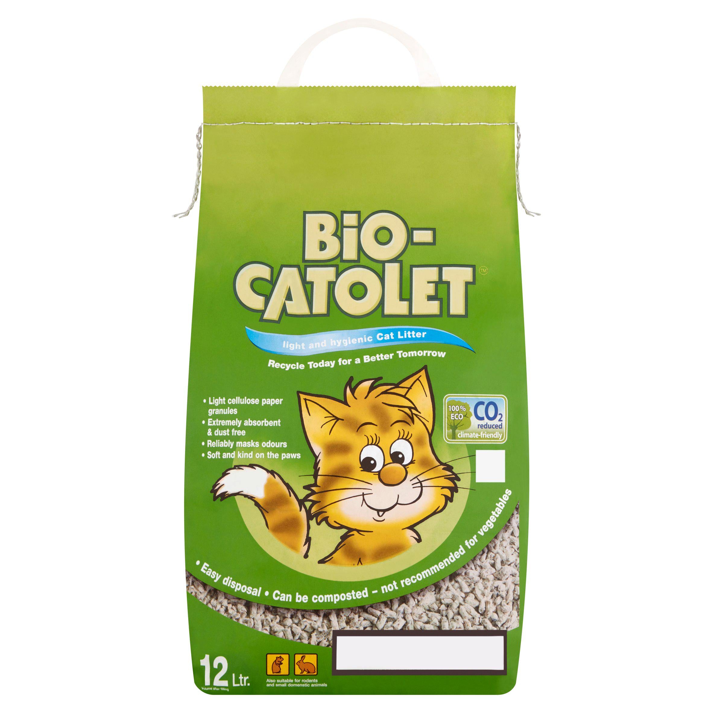 Bio-Catolet, Light And Hygienic Cat Litter-12Ltr – Mersea Farm Shop ...